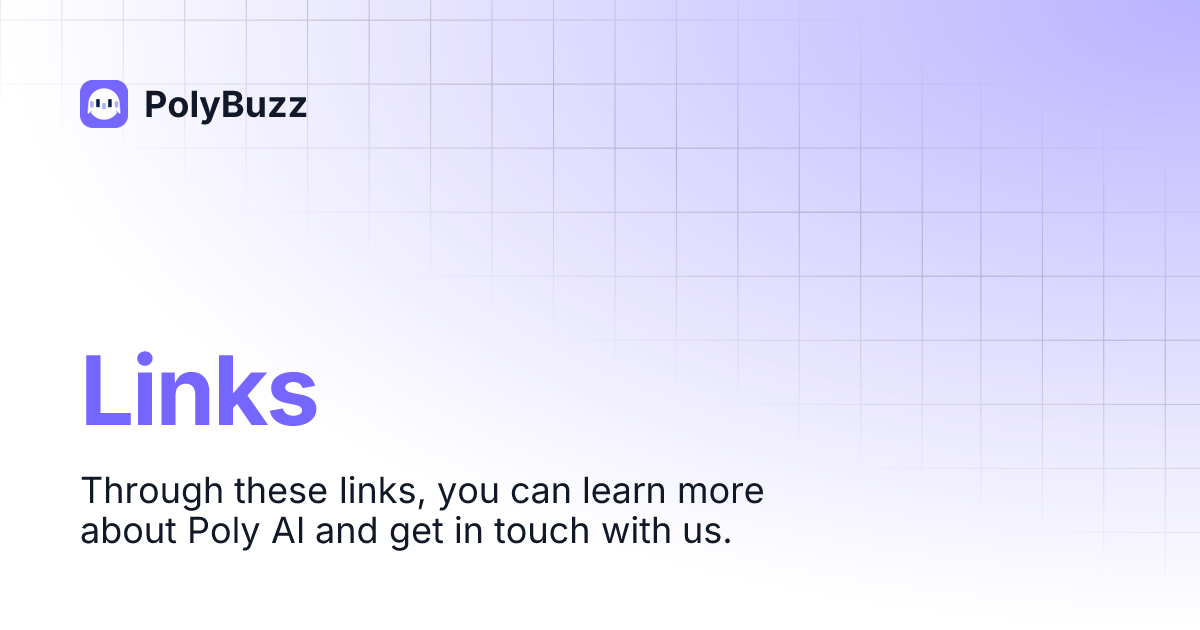 Links | PolyBuzz